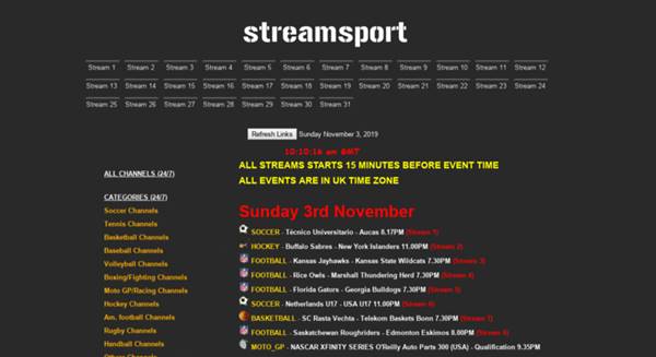 15 Best Free Live Sports Streaming Sites (Working List) of 2021 - MeritLine