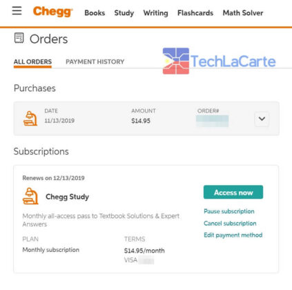 How to Cancel Chegg Subscription? - May 2021 | Delete Chegg Account - MeritLine