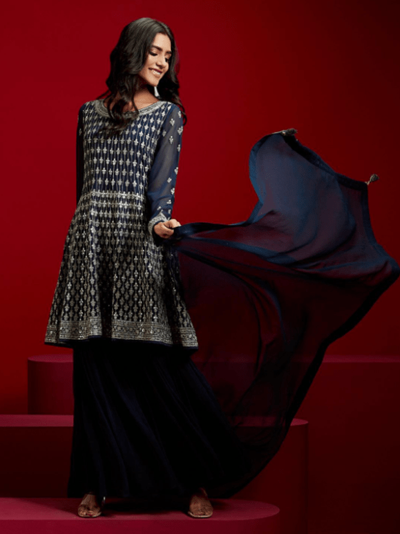 How to Style Your Sharara Suit for a Modern Look - MeritLine