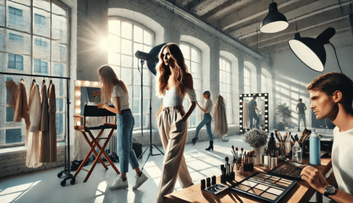 A Day in the Life of a Fashion Model: Behind the Scenes