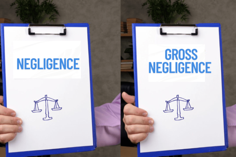 Understanding the Differences Between Negligence and Gross Negligence ...